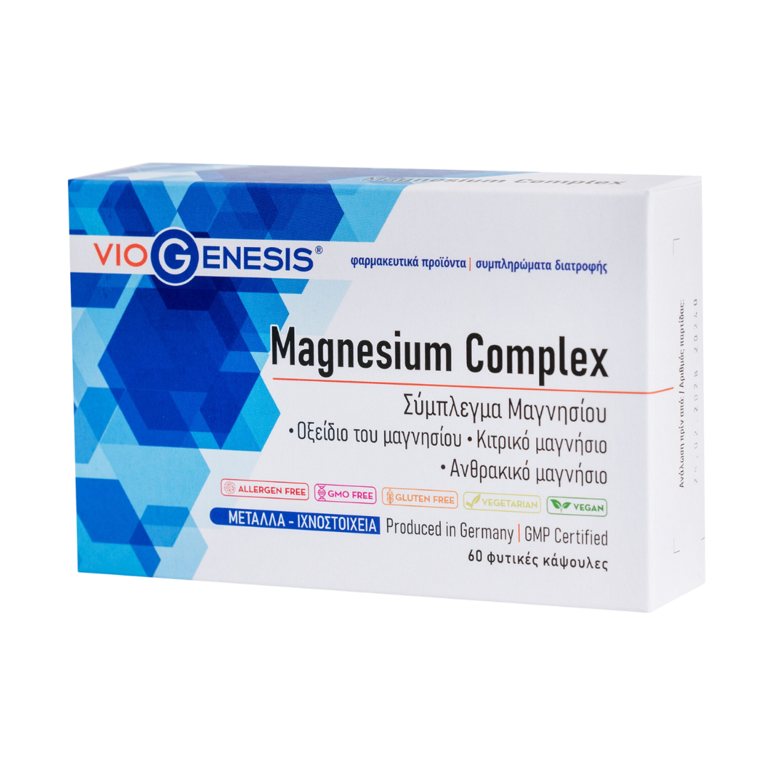 VioGenesis Magnesium Complex 60 caps - OBIOTIQUE – O-BIOTIQUE